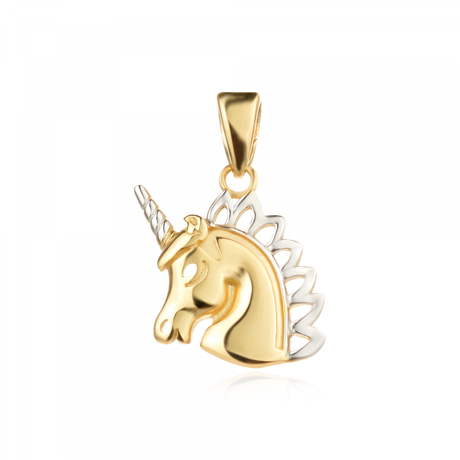 Златен медальон Unicorn (Медальони) от Victoria-Gold.com