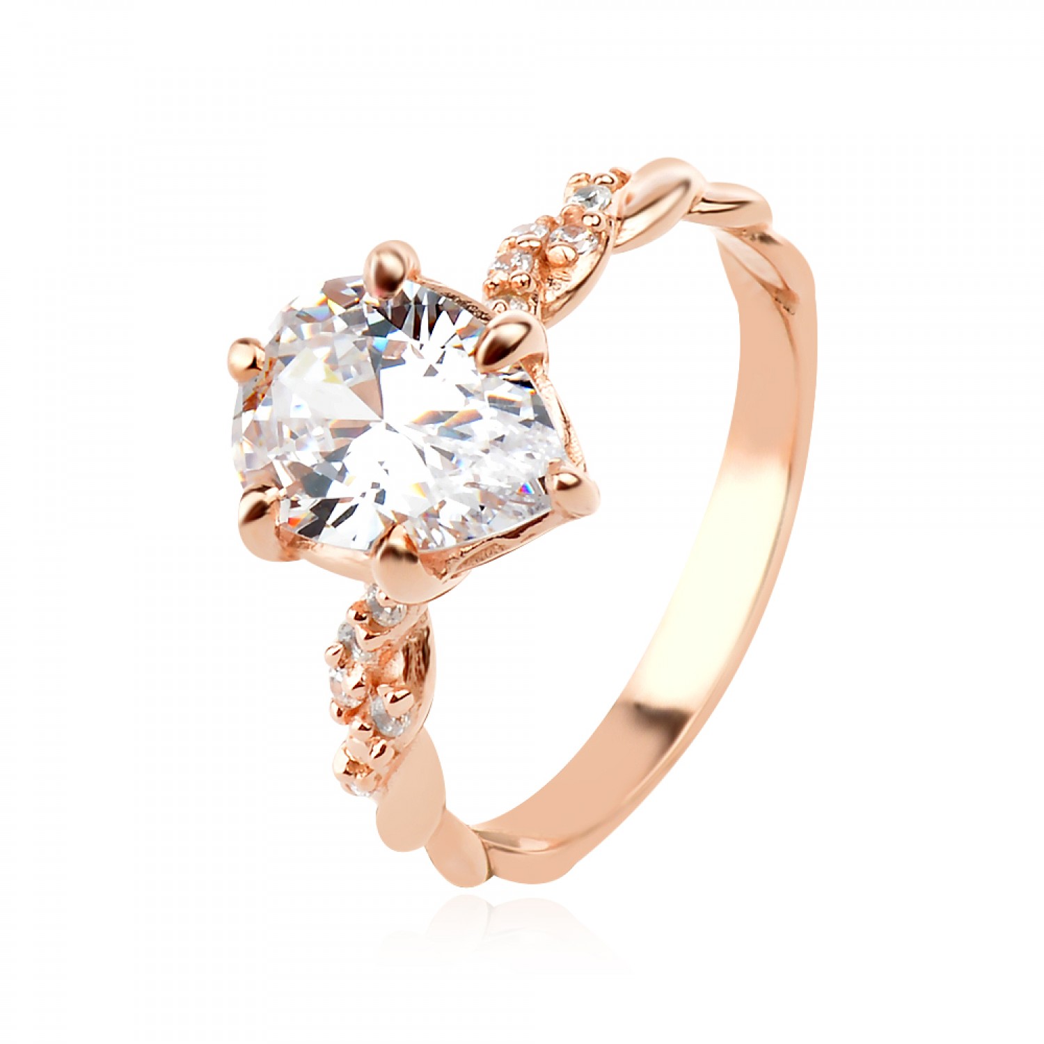 Златен пръстен Rosali (Пръстени) от Victoria-Gold.com